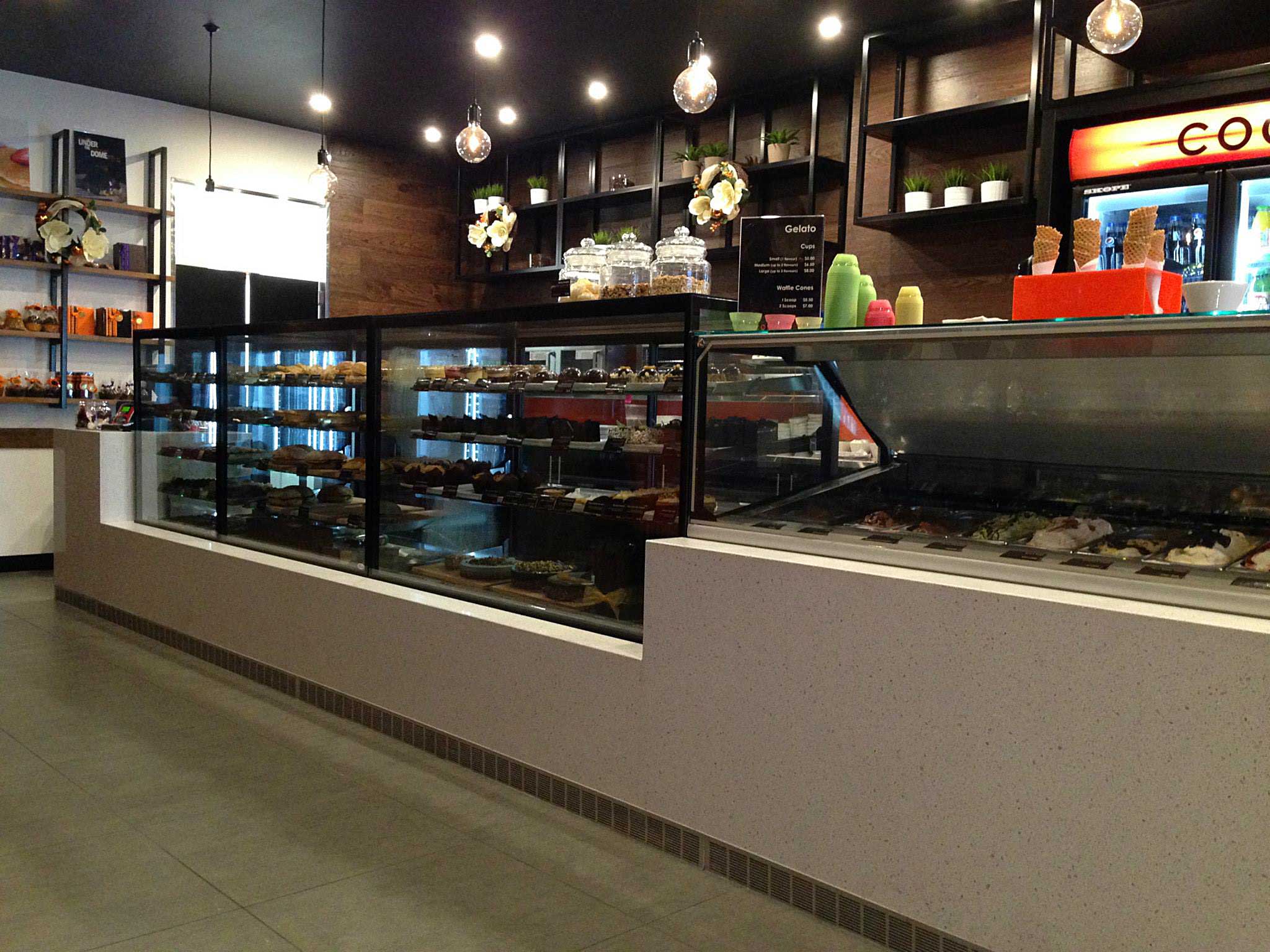 Cocolat Cafe - Commercial Shop Fitting Adelaide - Five Star Cabinets